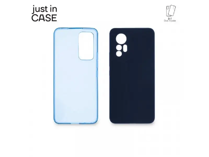 JUST IN CASE 2U1 EXTRA CASE MIX PAKET PLAVI ZA XIAOMI 12 LITE