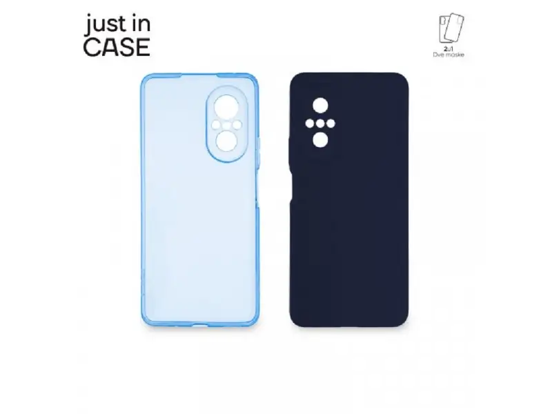 JUST IN CASE 2U1 EXTRA CASE MIX PAKET PLAVI ZA HUAWEI NOVA 9SE