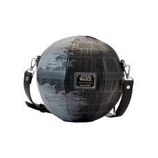 Loungefly Star Wars Return Of The Jedi 40TH Anniversary Death Star Figural Crossbody Bag