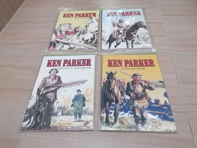 Ken Parker 1, 2, 3, 4 prva četiri broja