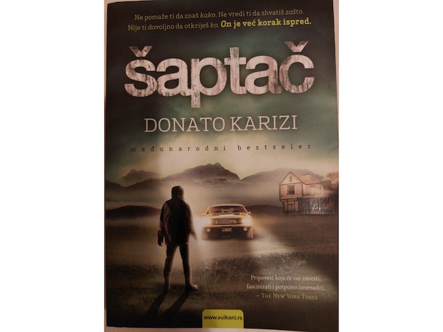 ŠAPTAČ   Donato Karizi