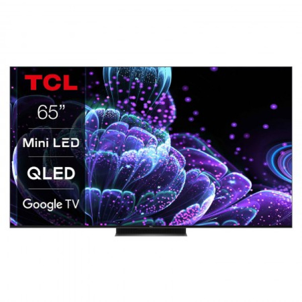 TCL Televizor 65C835 Mini LED 65'' 4K HDR 144Hz Google TV, crna