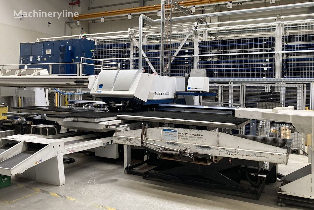 Trumpf COMBINED MACHINE TRUMPF TRUMATIC 7000-1600 (K02) (FMC), 4000 WAT koordinatno probojna presa