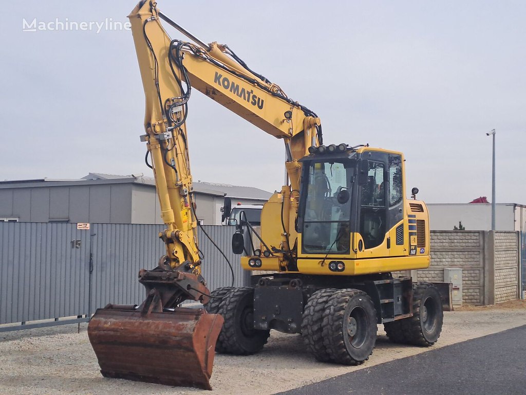 Komatsu PW148-10 CENTRALNE SMAROWANIE bager točkaš