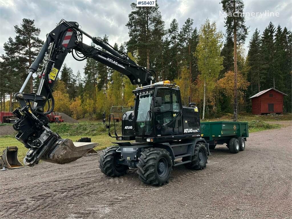 Atlas 165W-SR bager točkaš