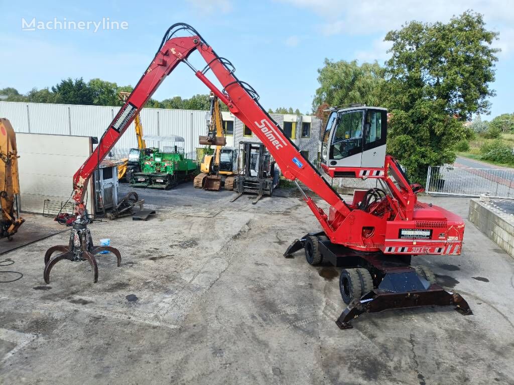 Solmec 313ESC waste handler overslagkraan excavator kraan bager za pretovar