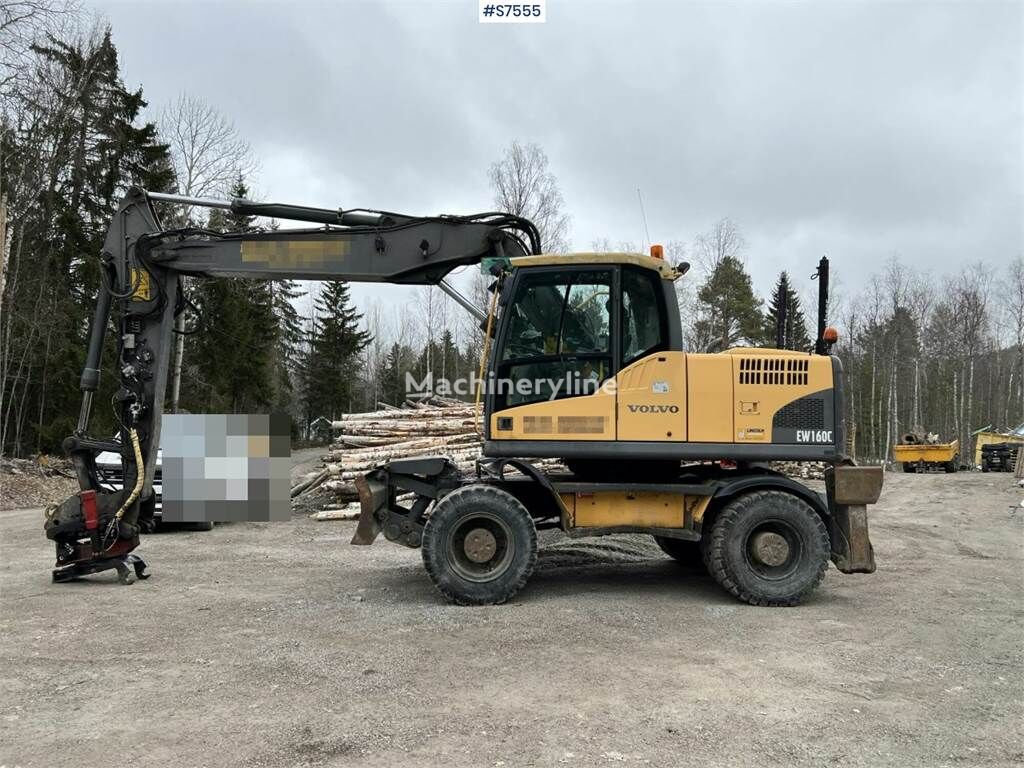 Volvo EW 160 C Wheeled excavator bager točkaš