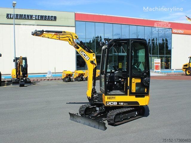 Novi JCB 16C-1 mini bager