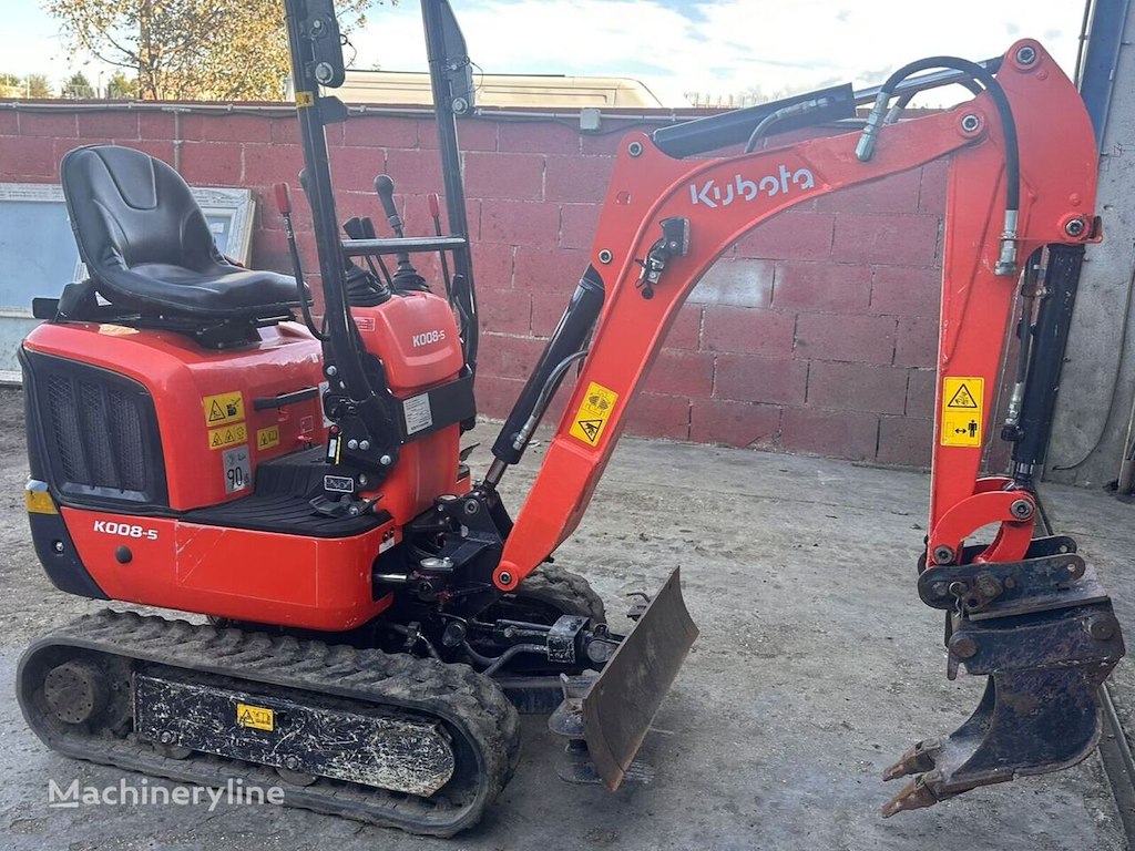 Kubota K008-5 mini bager