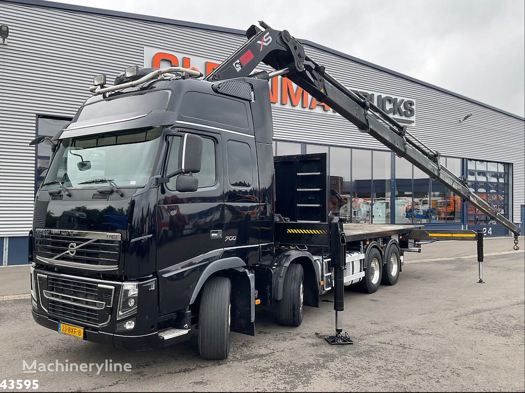 Volvo FH 16.700 8x4 Hiab 60 Tonmeter laadkraan pokretna dizalica