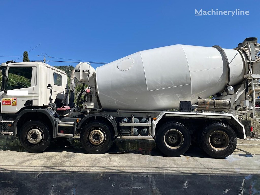 Liebherr na šasiji Scania P410 kamion s mešalicom za beton