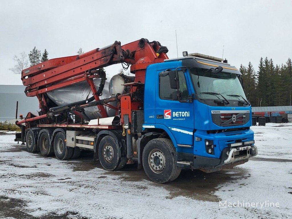 Volvo FMX 460 SARAKA SMT-33- 4Z4 9 M3 MIXER pumpa za beton