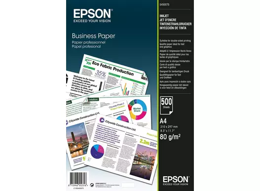 Epson A4 papir za poslovne inkdžet štampače, 80 g/m², 500 listova