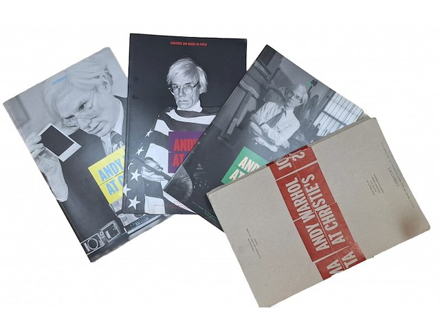 ANDY WARHOL AT CHRISTIE`S 1-3 (komplet)