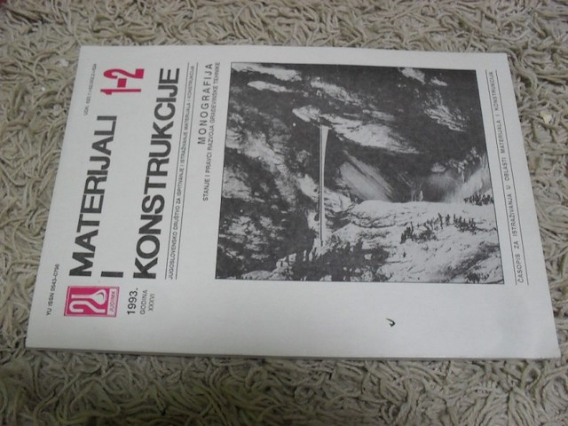 MATERIJALI I KONSTRUKCIJE 1-2/1993