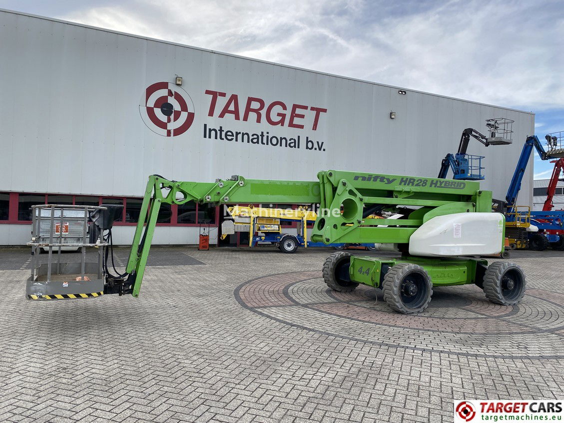 Niftylift HR28 HYBRID 4x4 ARTICULATED BOOM WORK LIFT W/JIB 2800CM 2016 103 hidraulična zglobna platforma