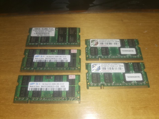 Ram memorija sodimm ddr2