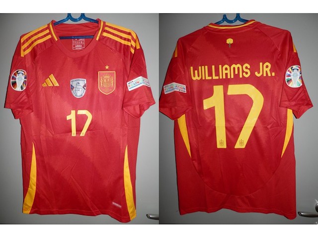 Španija dres (EURO 2024) Nico Williams 17 Espana