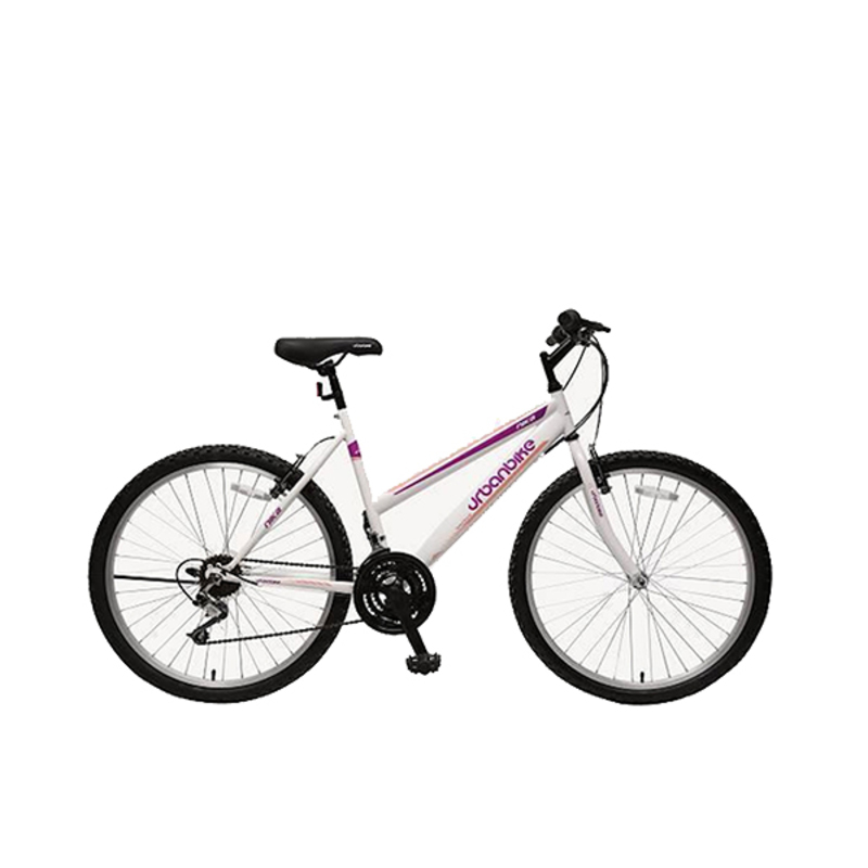 MTB Bicikl Urbanbike Nika 26" belo-ljubišasti