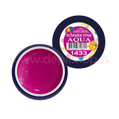 Color gel CLG SUMMER PINK AQUA Art.1433