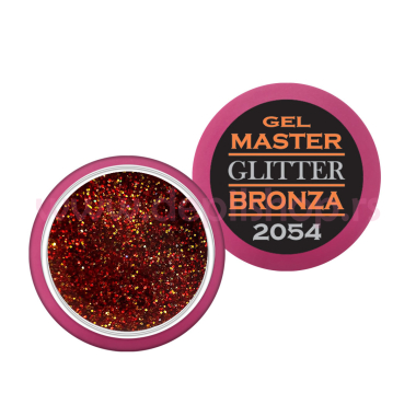 Master glitter gel BRONZA 5ml. art.2054