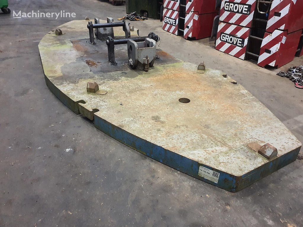 Counterweight base plate Liebherr LTM 1400-7.1 counterweight base plate za Liebherr LTM 1400-7.1 autodizalice