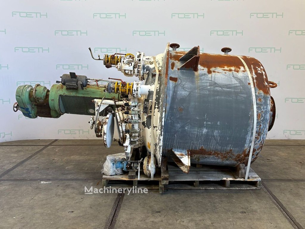 De Dietrich CE-2500 - Glass-lined hemijski reaktor
