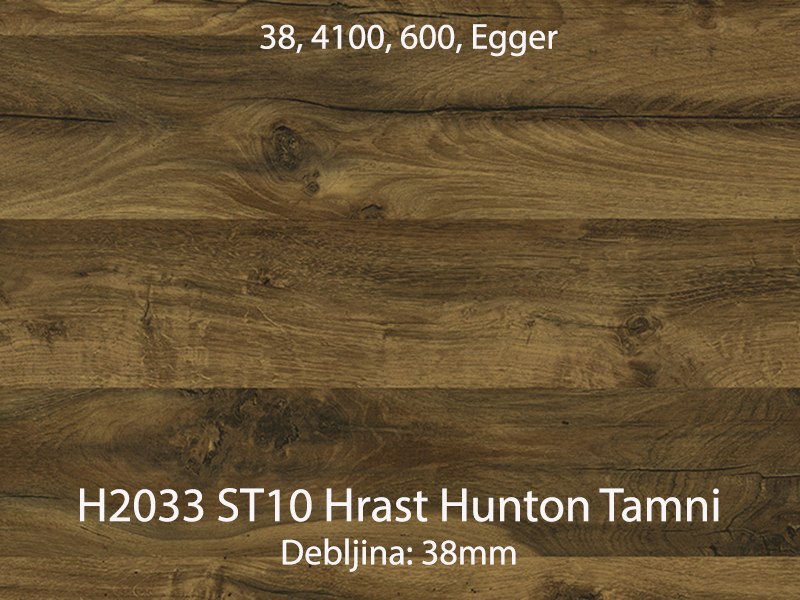 Onlinenamestaj H2033 ST10 Hrast Hunton Tamni