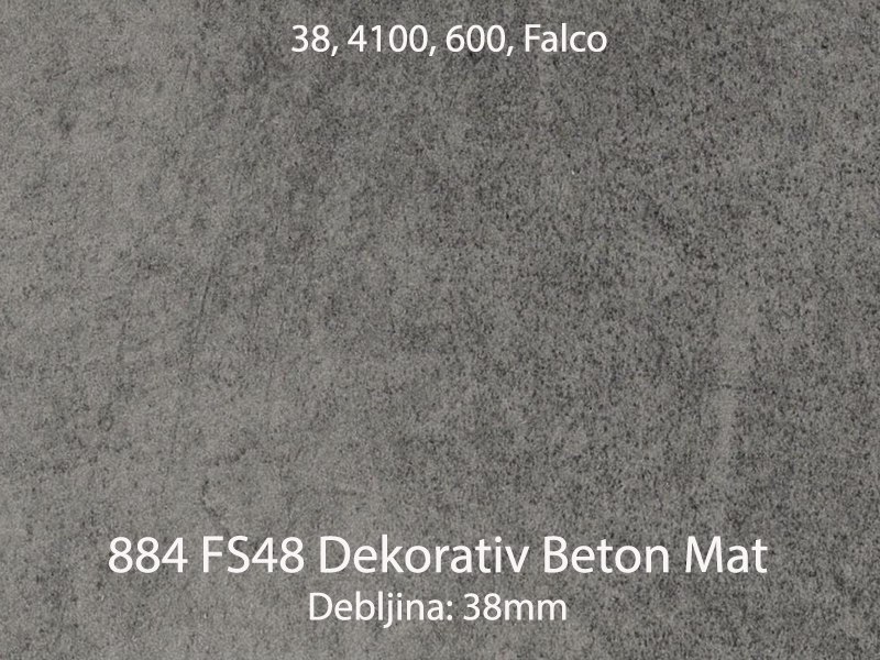 Onlinenamestaj 884 FS48 Dekorativ Beton Mat