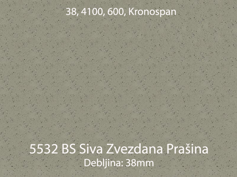 Onlinenamestaj 5532 BS Siva Zvezdana Prašina