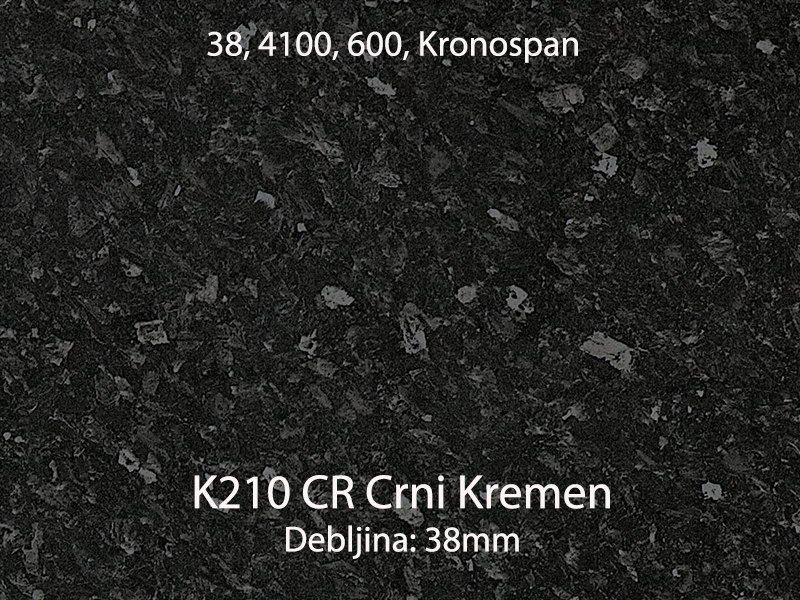 Onlinenamestaj K210 CR Crni Kremen