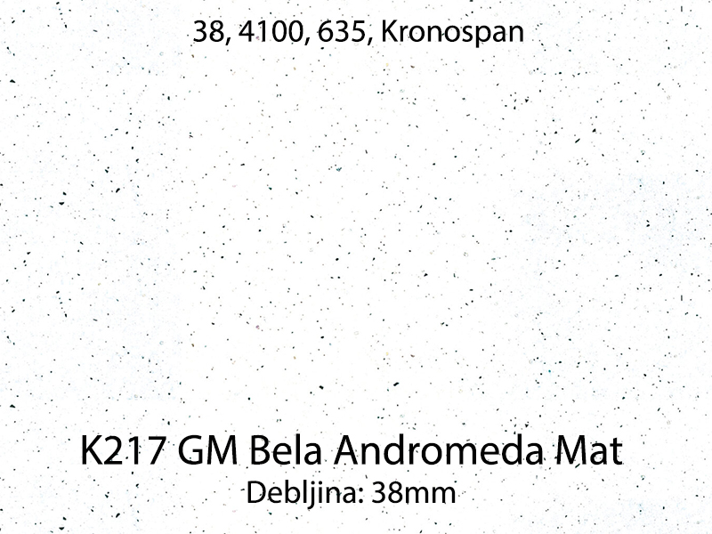 Onlinenamestaj K217 GM Bela Andromeda Mat