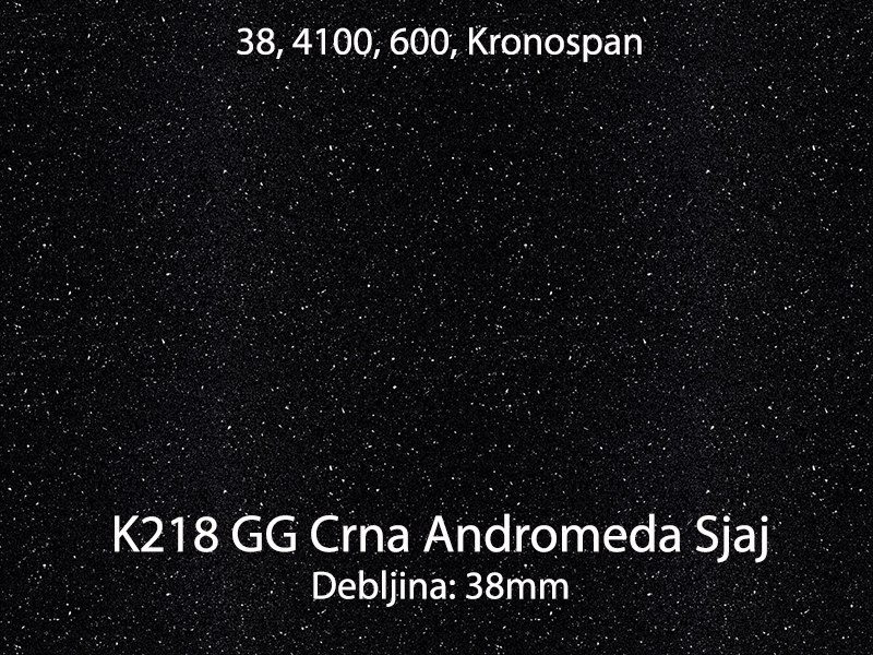 Onlinenamestaj K218 GG Crna Andromeda Sjaj