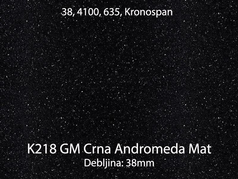 Onlinenamestaj K218 GM Crna Andromeda Mat