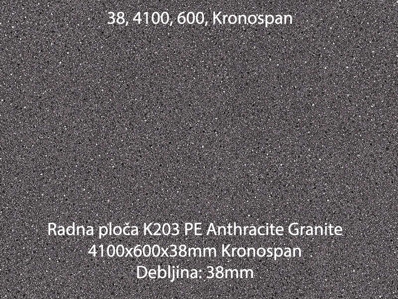 Onlinenamestaj K203 PE Anthracite Granite