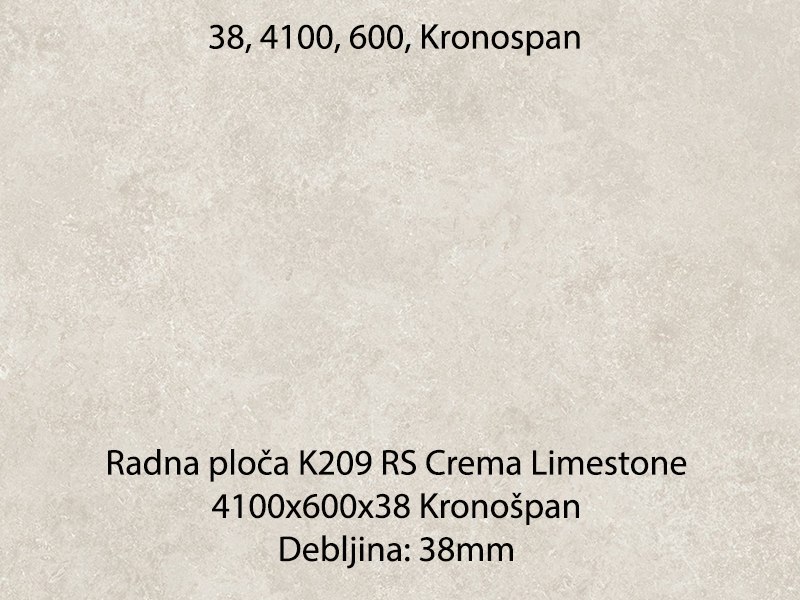 Onlinenamestaj K209 RS Crema Limestone