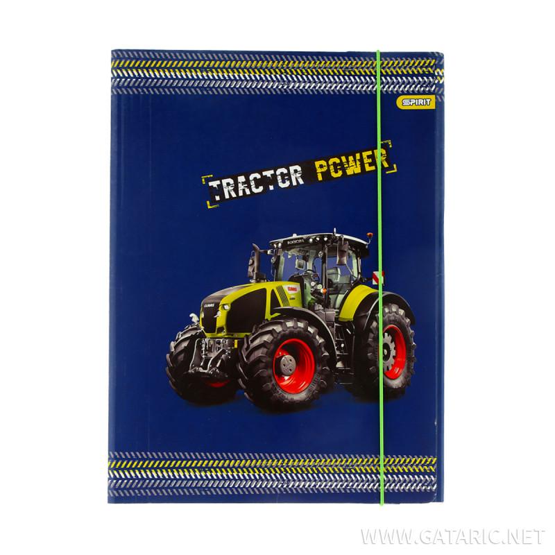 Fascikla Kartonska sa Gumom A4 "Tractor" 31x59cm 600g