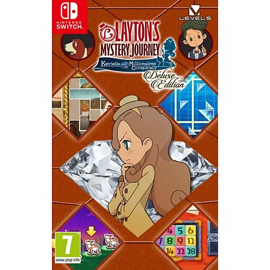 NITENDO SWITCH LAYTON" S MYSTERY JOURNEY: KATRIELLE AND THE MILLIONAIRES" CONSPIRACY