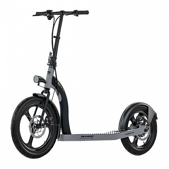 MS ENERGY E- TROTINET R10 CRNO SIVI