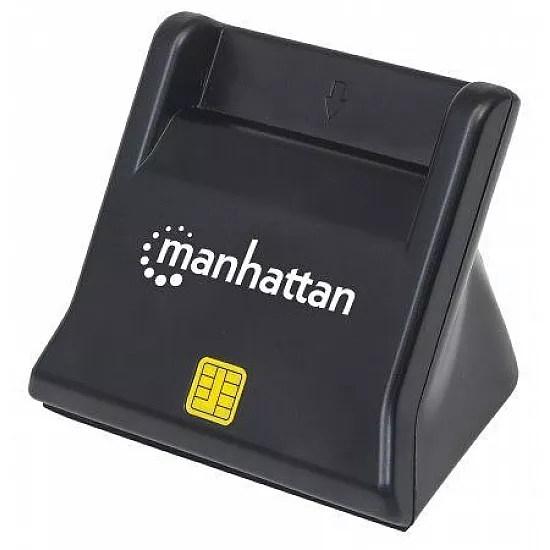 MANHATTAN ADAPTER USB 2.0MUŠKI, SMART-SIM ČITAČ KARTICA, SAMOSTOJEĆI