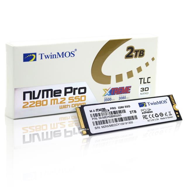 SSD M.2 NVMe 2TB TwinMOS 3500MBs/3080MBs NVMEHGBM2280