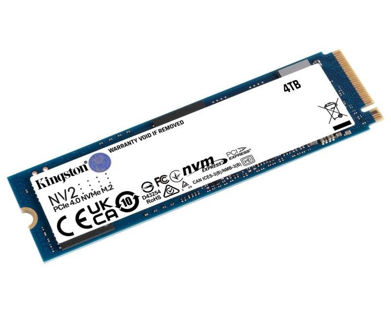 KINGSTON 4TB M.2 NVMe SNV2S/4000G NV2 series SSD