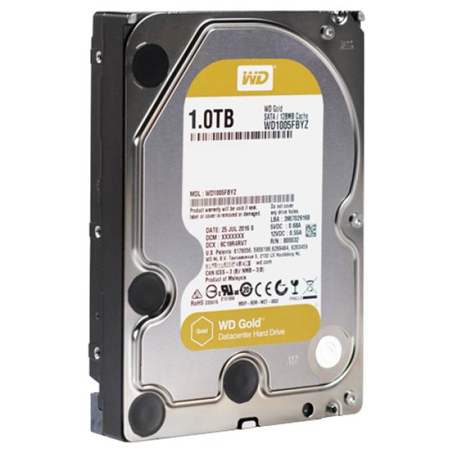 HDD WD 1TB WD1005FBYZ SATA3 128MB Gold