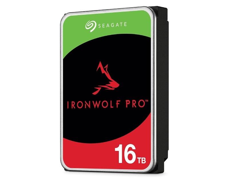 SEAGATE 16TB 3.5" SATA III 256MB 7200rpm ST16000NT001 IronWolf Pro hard disk