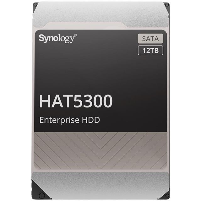 Synology HAT5300-12T 12TB 3.5" HDD SATA 6Gb/s, 7200rpm, Buffer size : 256 MiB, MTTF 2.5M hours, warranty 5 years