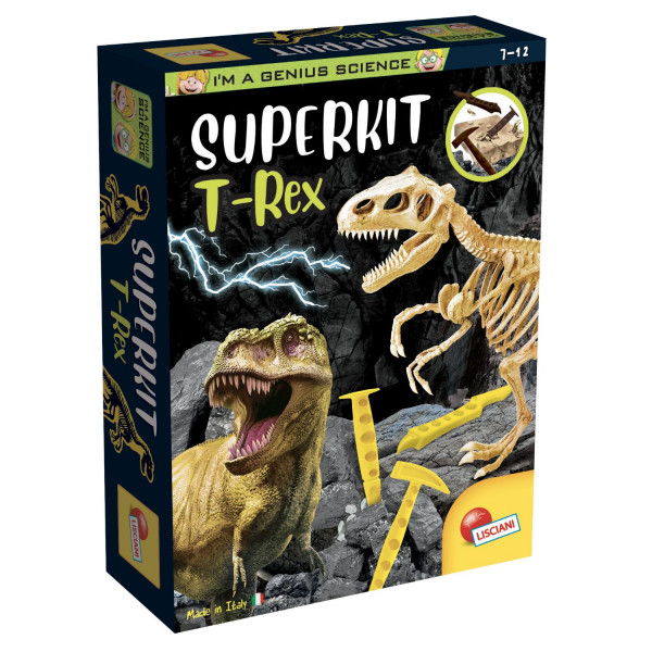 Mali genije super kit t-rex lisciani