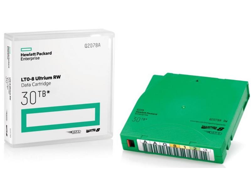 HPE LTO-8 30TB RW Data Cartridge