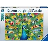 Puzzle slagalica 2000 delova Zemlja paunova Ravensburger 16567