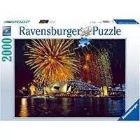 Puzzle slagalica 2000 delova Vatromet iznad Sidneja Australija Ravensburger 16622