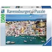 Puzzle slagalica 1500 delova Pogled na ostrvo Procida Italija Ravensburger 17599